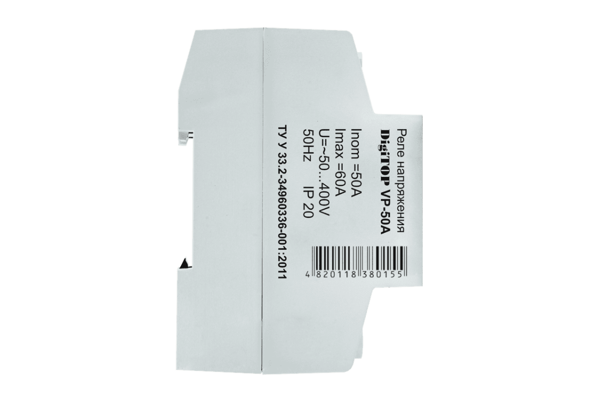 Реле напряжения DigiTOP VP-50A купить в Минске по выгодной цене